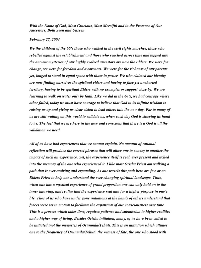 Apetebi | PDF | Experience | God