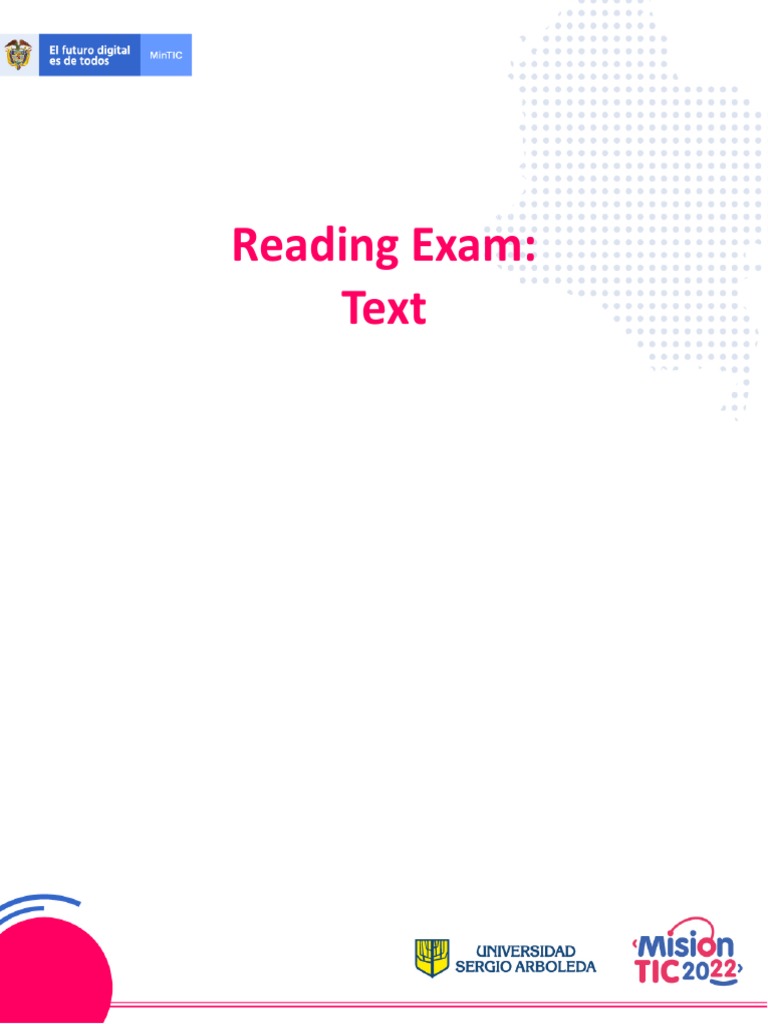 Text Exam Ciclo 3 | PDF | System Software | Computer Science