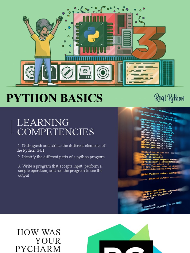 Python Basics | PDF | Byte | Bit