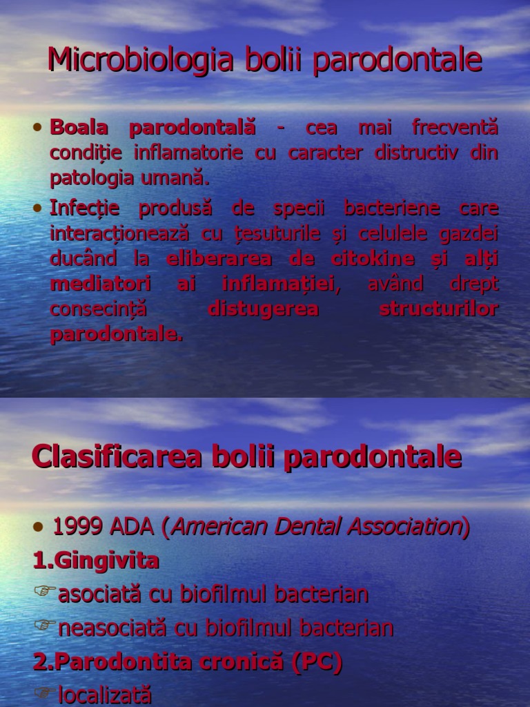 Boala Parodontala | PDF