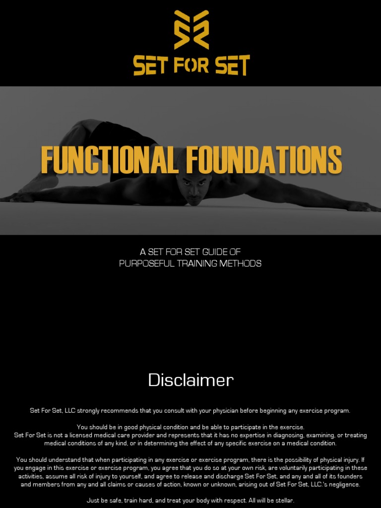 Functional Foundations by SET FOR SET | PDF | Anatomical Terms Of ...