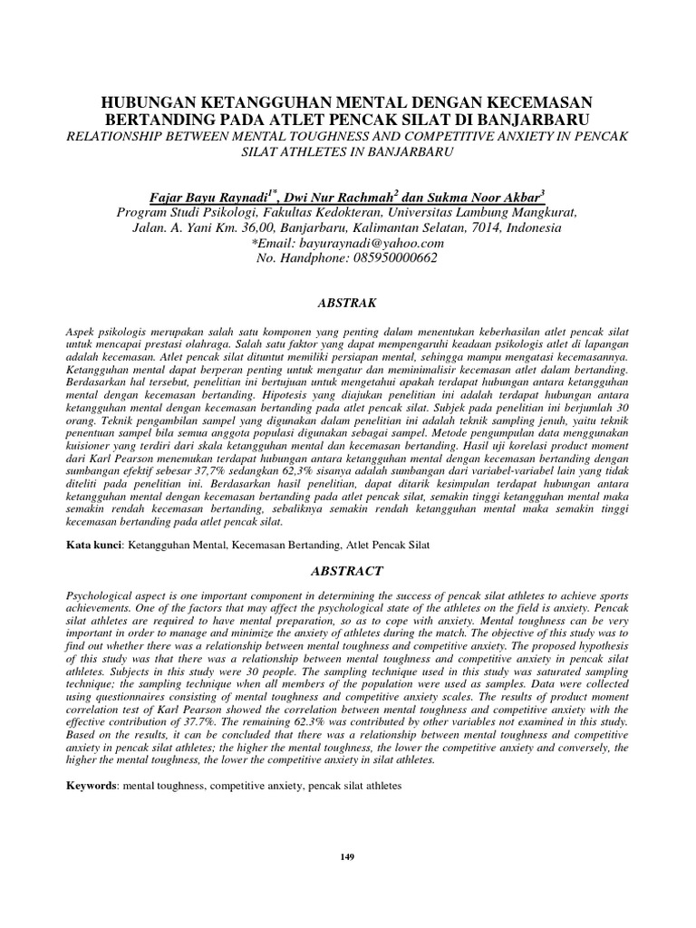 KetangguhanMentalKecemasan | PDF