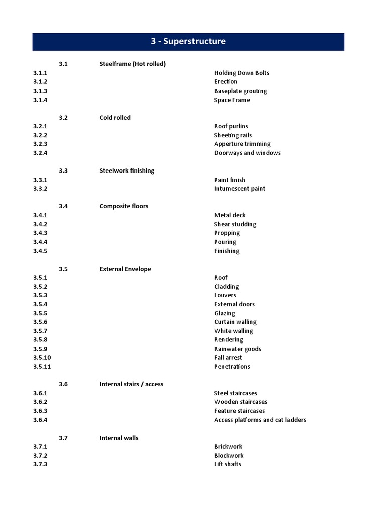 Superstructure | PDF