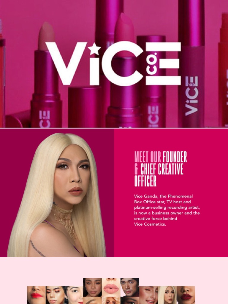 Vice Cosmetics | PDF | Cosmetics | Marketing