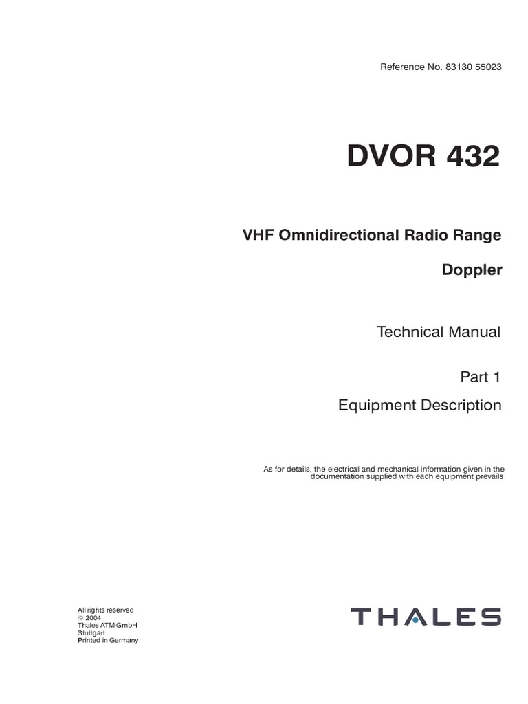 Understanding Dvor in Aviation | PDF | Electronics | Radio