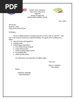 Request Letter For SOA | PDF