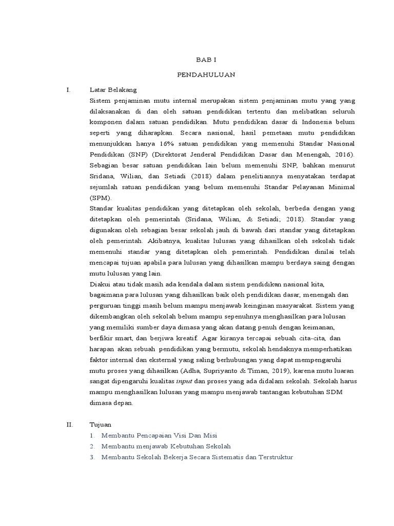 Program Kerja Tpmps | PDF