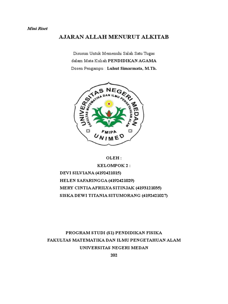 Mini Riset Kelompok 2 | PDF | Agama & Spiritualitas