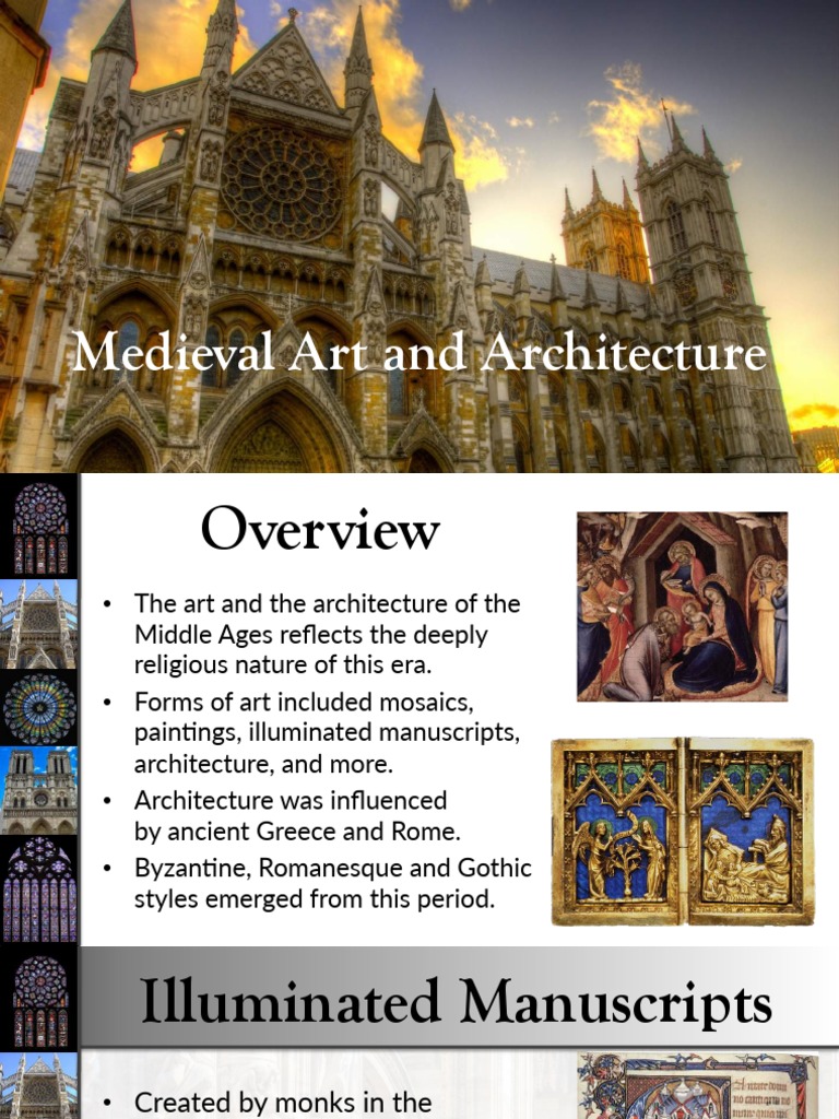Medieval Art & Architecture Guide | PDF | Gothic Architecture ...