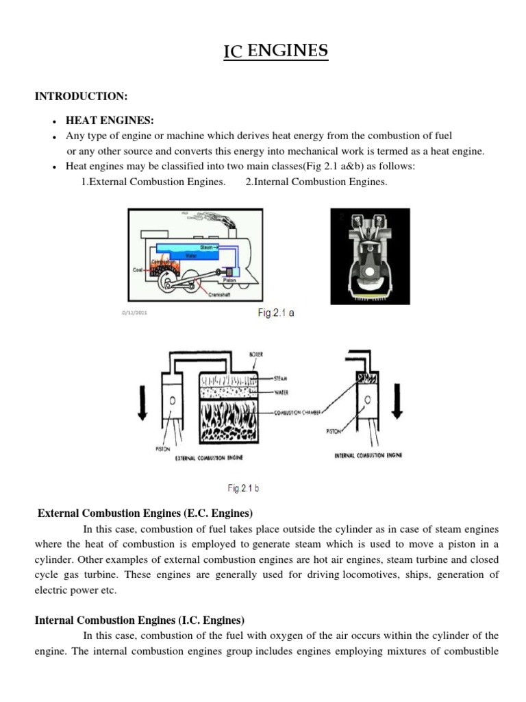 Internal Combustion Engines Guide | PDF | Fuel Injection | Internal Combustion Engine