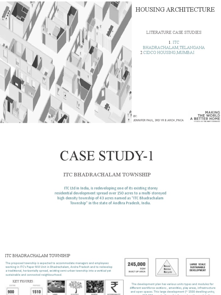 Housing Architecture: Literature Case Studies | PDF | Urban Planning