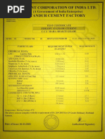 Blaine Air Permeability Test for Cement | PDF | Concrete | Cement
