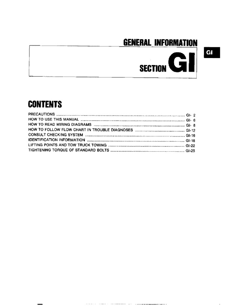 Z32 Factory Service Manual (Complete Manual) | PDF