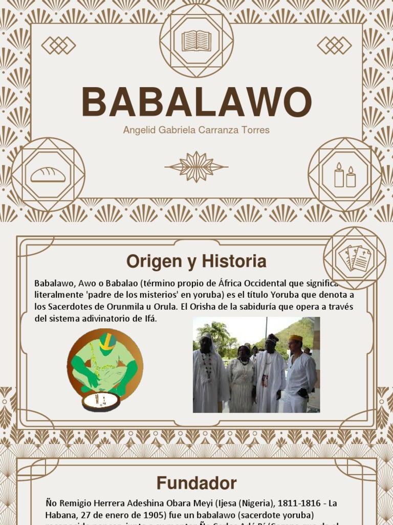 Babalawo Diapositivas | PDF
