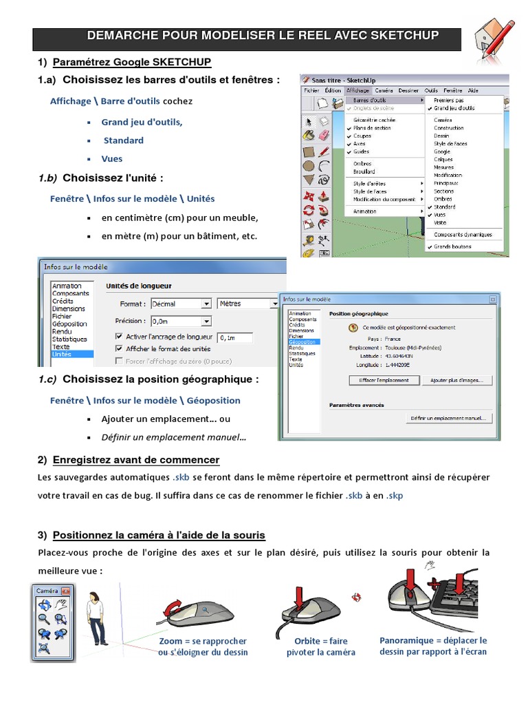 Annexe Sketchup-1 | PDF | SketchUp