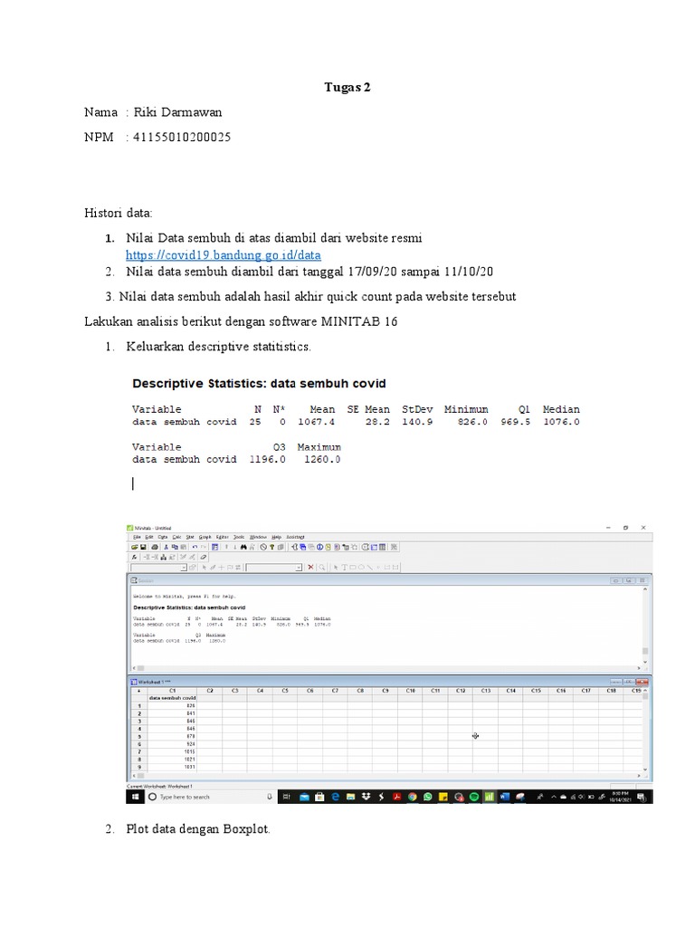 Tugas 2 Statistika | PDF