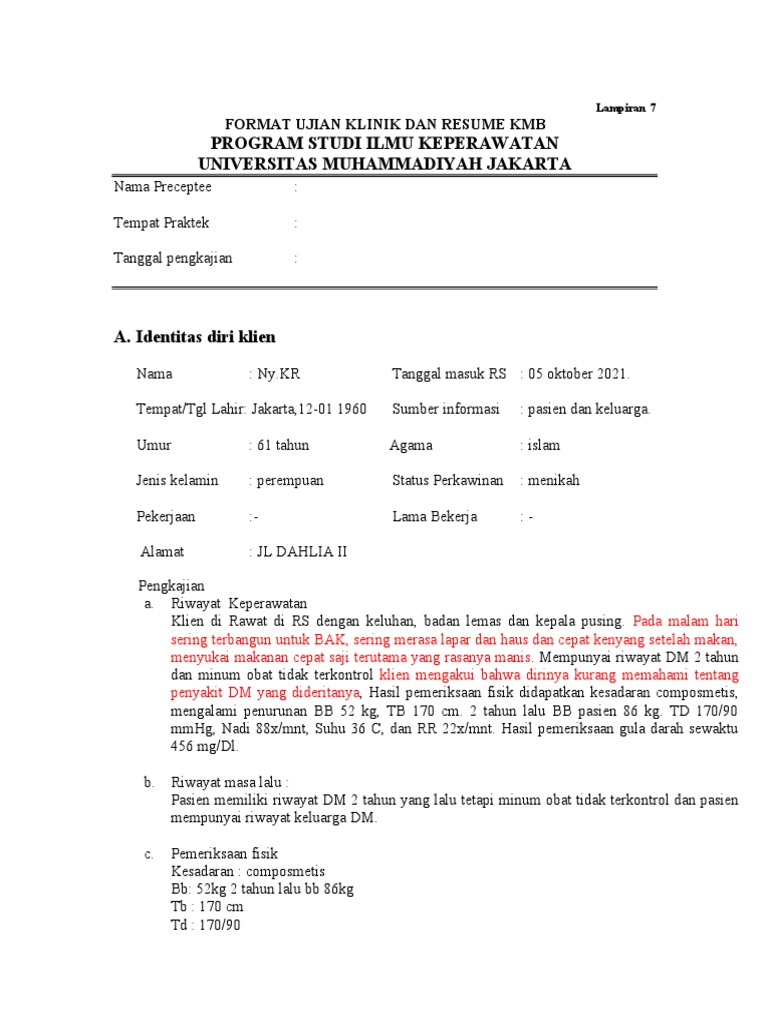 Resume DM 2 | PDF | Kesehatan Holistik