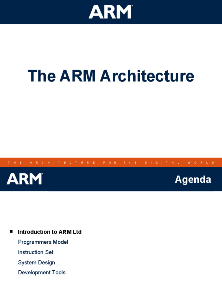 Arm | PDF | Arm Architecture | Computer Engineering