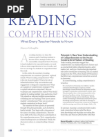 TCRWP A-K Reading Level Assessments | PDF | Reading Comprehension | Fluency