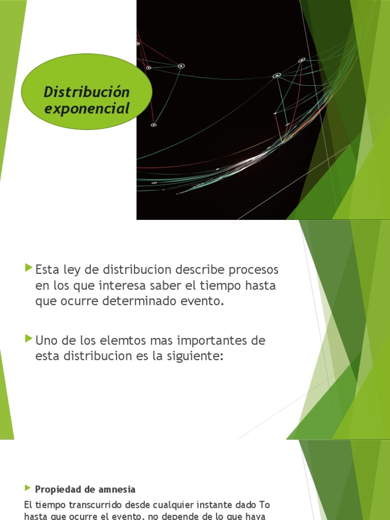 Distribución Exponencial | PDF | Distribución de probabilidad ...