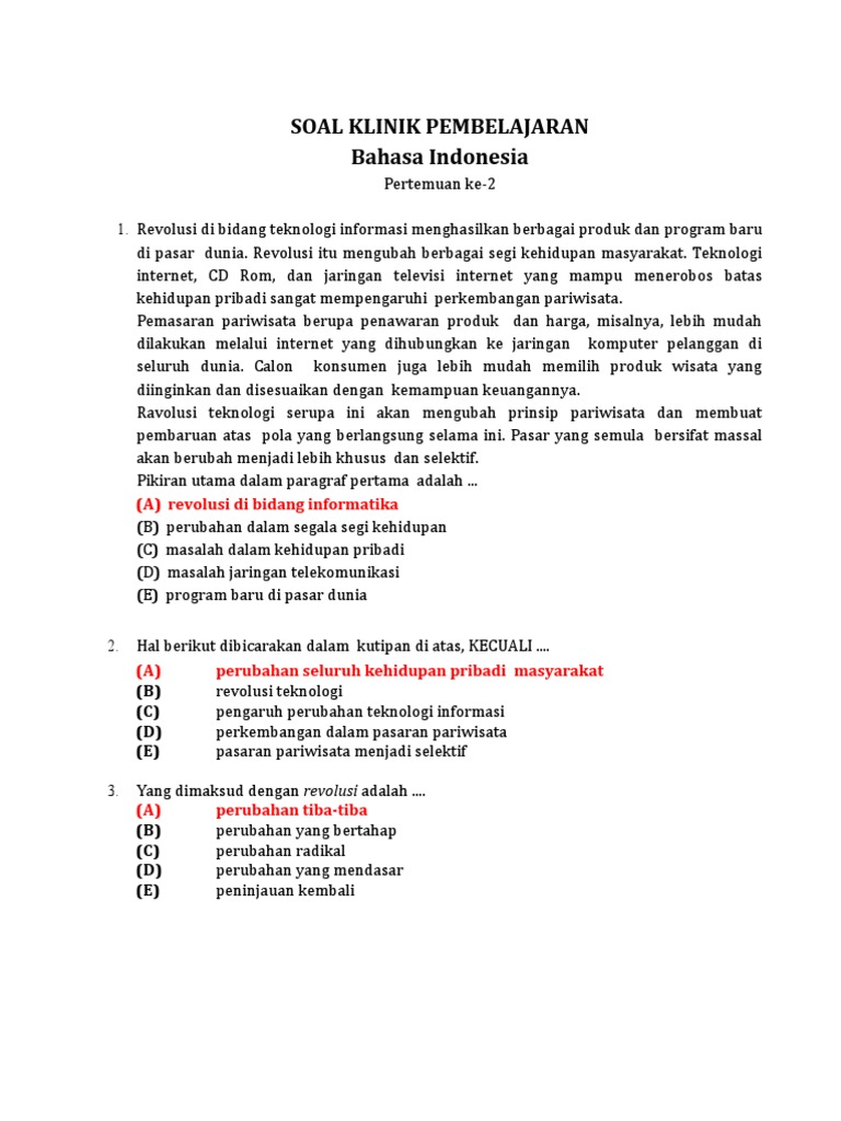 Klinik Pertemuan Ke-2 B Indo | PDF