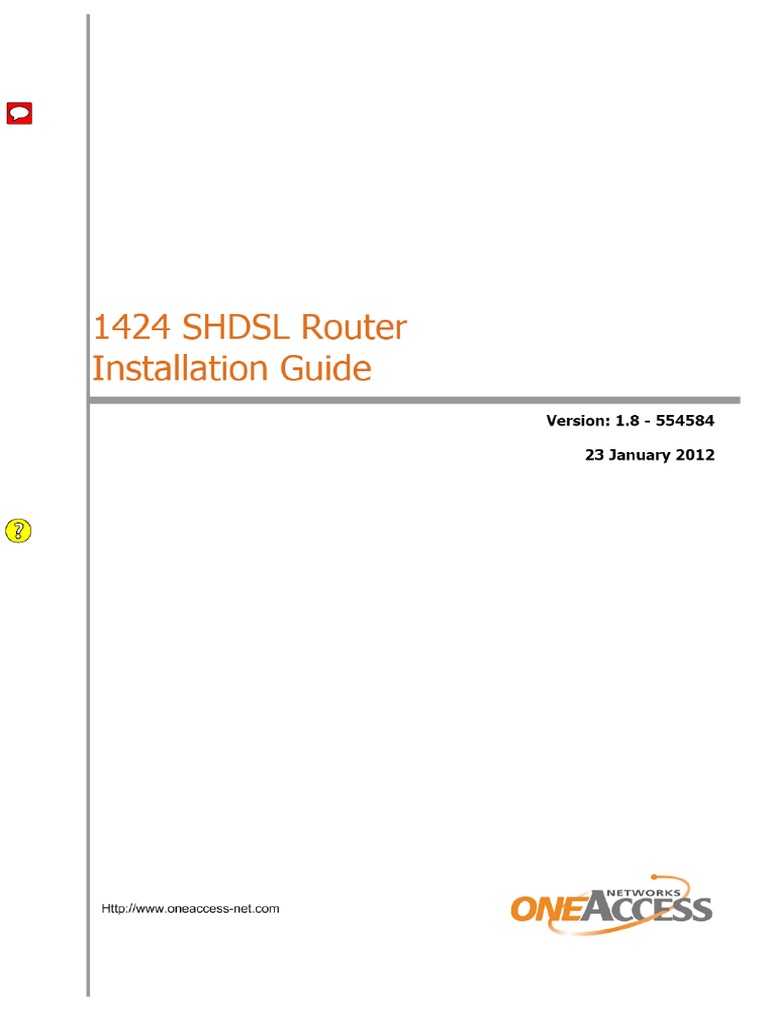 Installation Guide - 006961791 Modem 1424 | PDF
