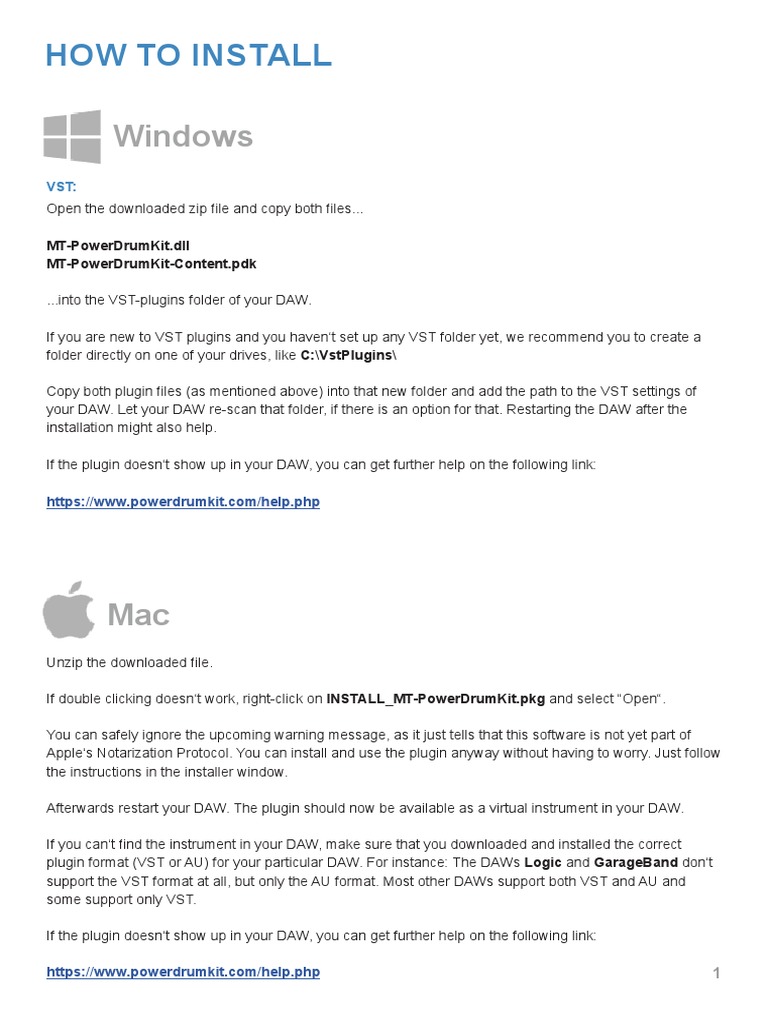How To Install and How To Use | PDF | Computing | Software