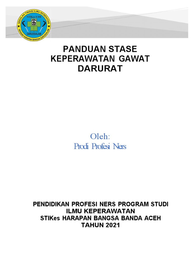 Panduan Stase Ners - 2021 | PDF