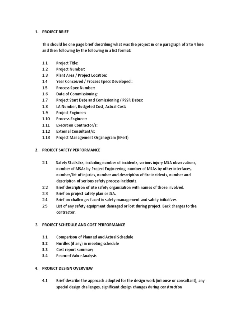 Closeout Report | PDF | Project Management | Business