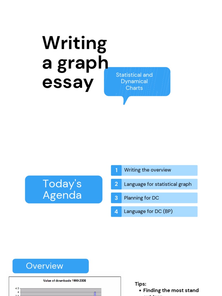 Writing A Graph Essay | PDF | Verb | Phrase