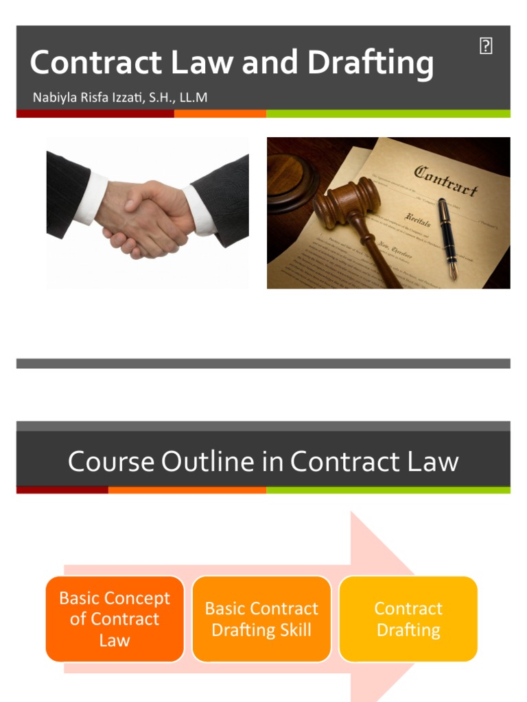 Contract Law and Drafting Essentials | PDF | Covenant (Law) | Breach Of ...
