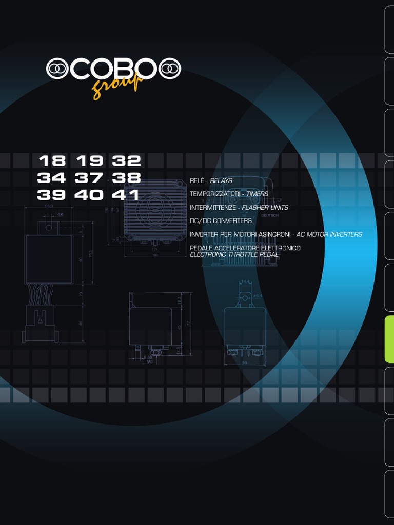 99-0364-15 Catalogo Componenti 2015 Part11 Componenti Elettrici COBO-CIAM | PDF