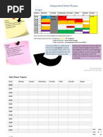 CISM Study Plan | PDF | Psychology | Cognitive Science