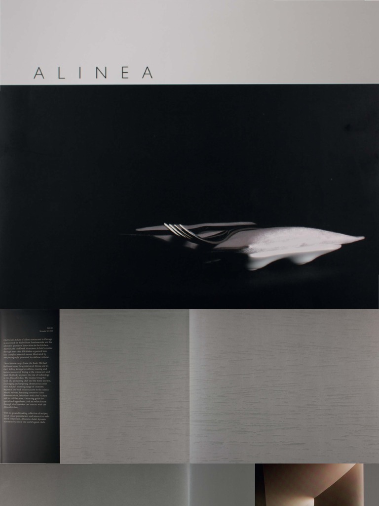Achatz, Grant - Alinea | PDF | Food And Drink
