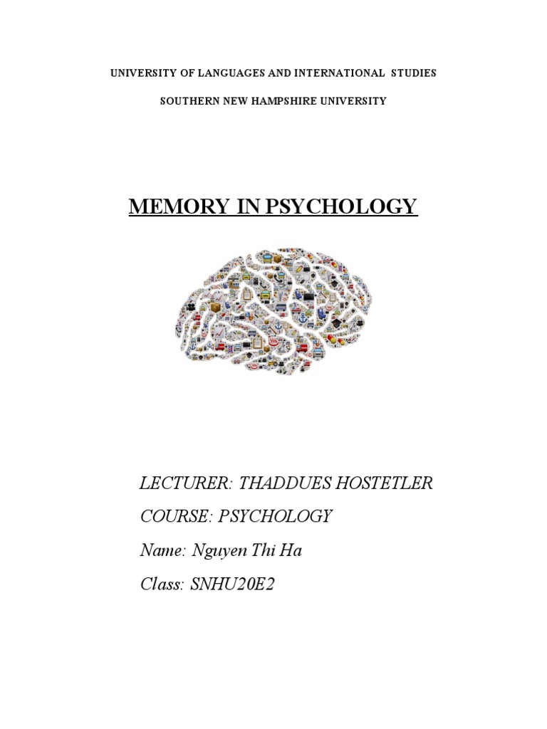 Memory in Psychology: A Guide to Encoding, Storing, and Retrieving ...