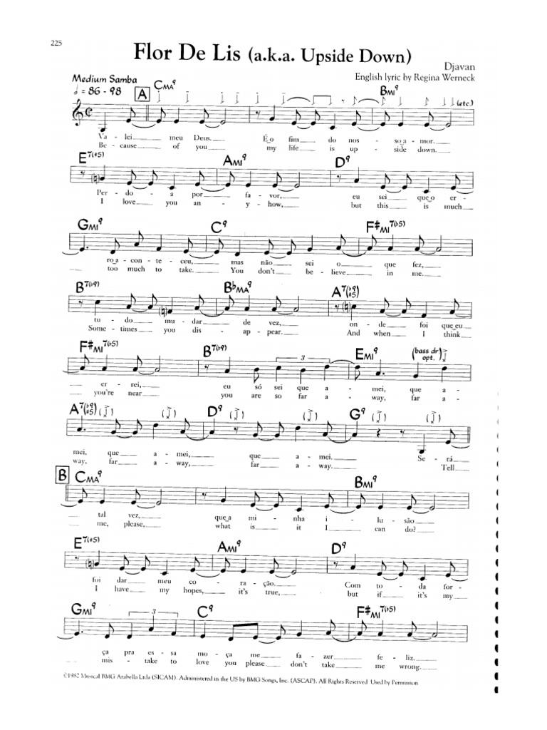 Flor de Lis - Djavan | PDF