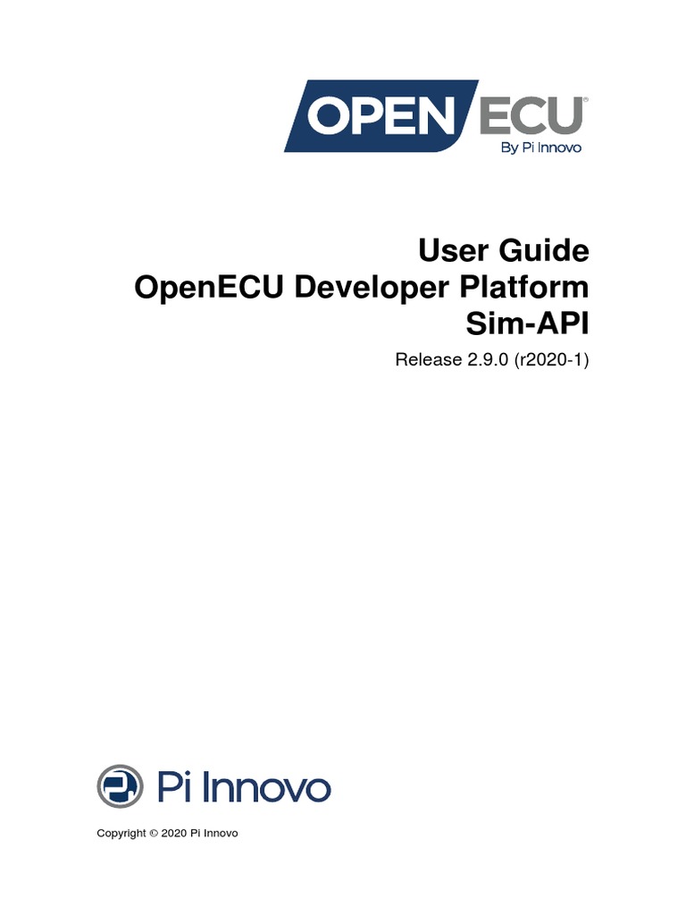 Openecu User Guide Simulink | PDF | Matlab | Software