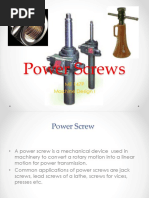 Design Lecture 3 Powerscrew | PDF | Screw | Mechanical Engineering