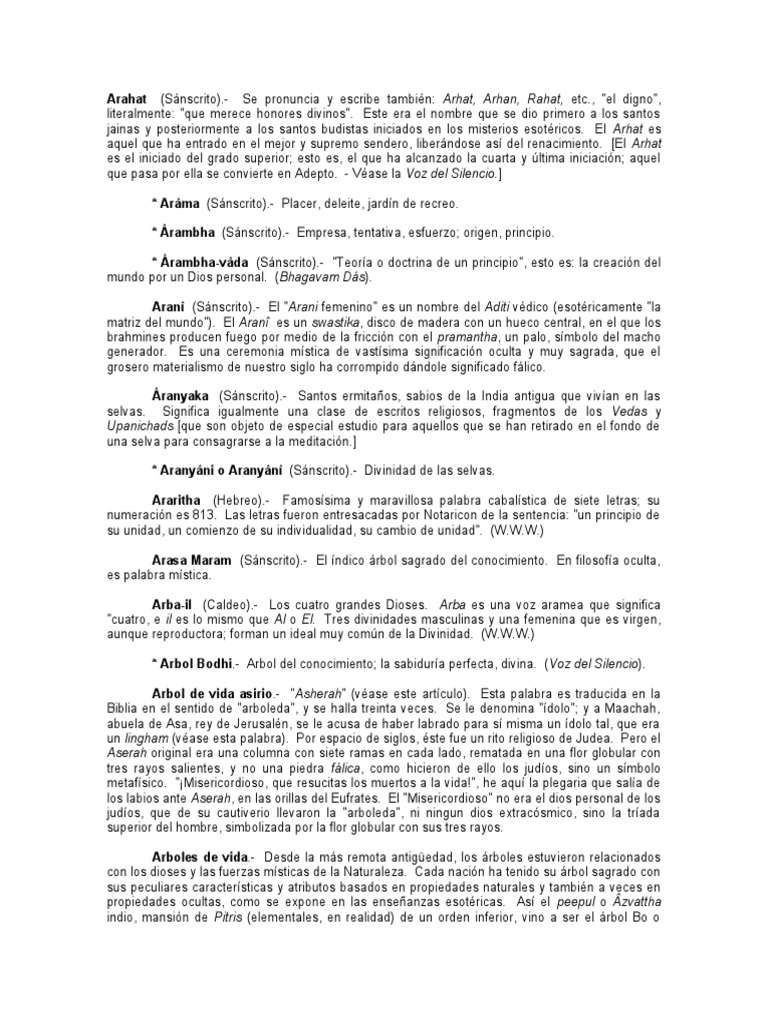 Arahat | Descargar gratis PDF | Arca de la Alianza | Isis