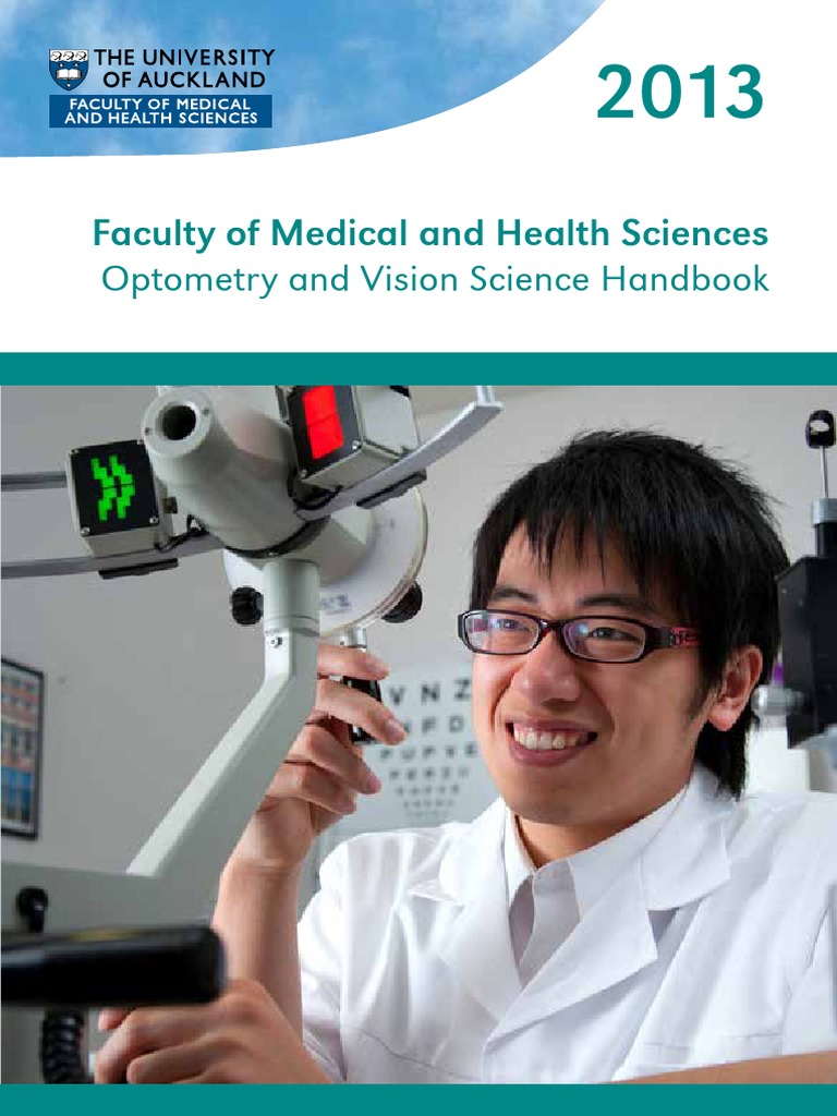 Optometry and Vision Science Handbook - Department of Optometry ...