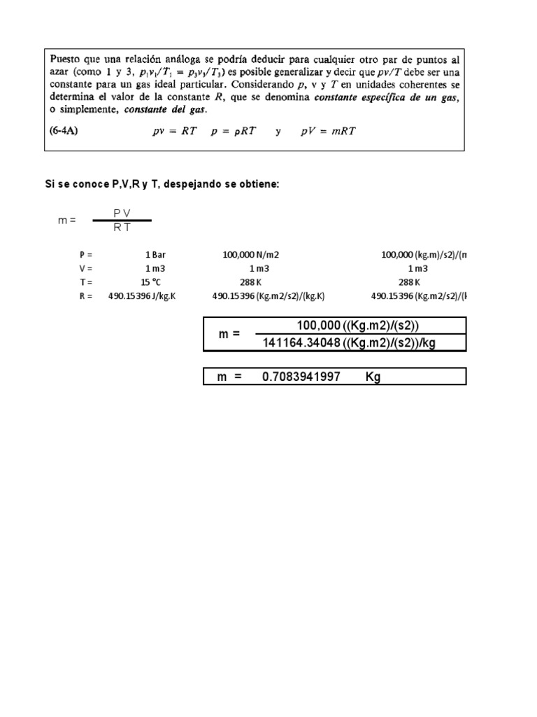 Gas Constants and Conversion Factors | PDF | Gases | Propane