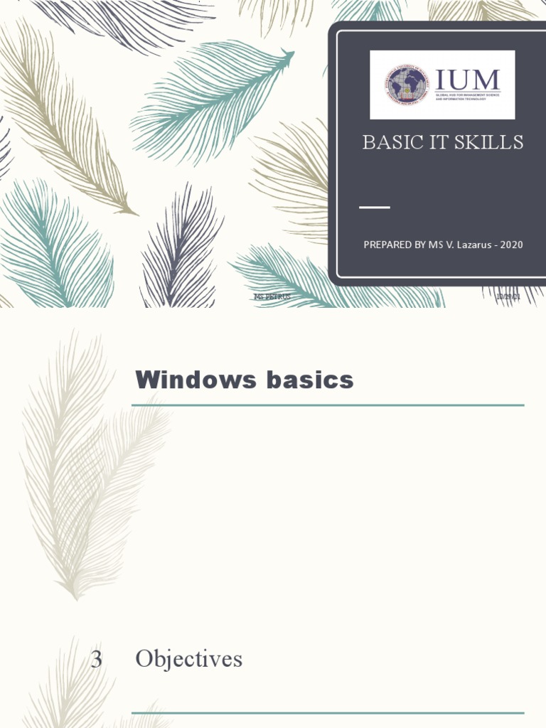Windows 7 - Notes - PPTX - Changed (Autosaved) | PDF | Window ...