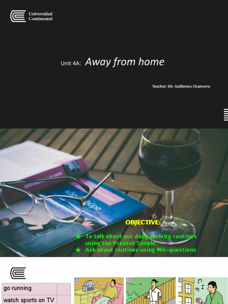 Daily Routines and Activities: A Lesson on Using the Present Simple ...