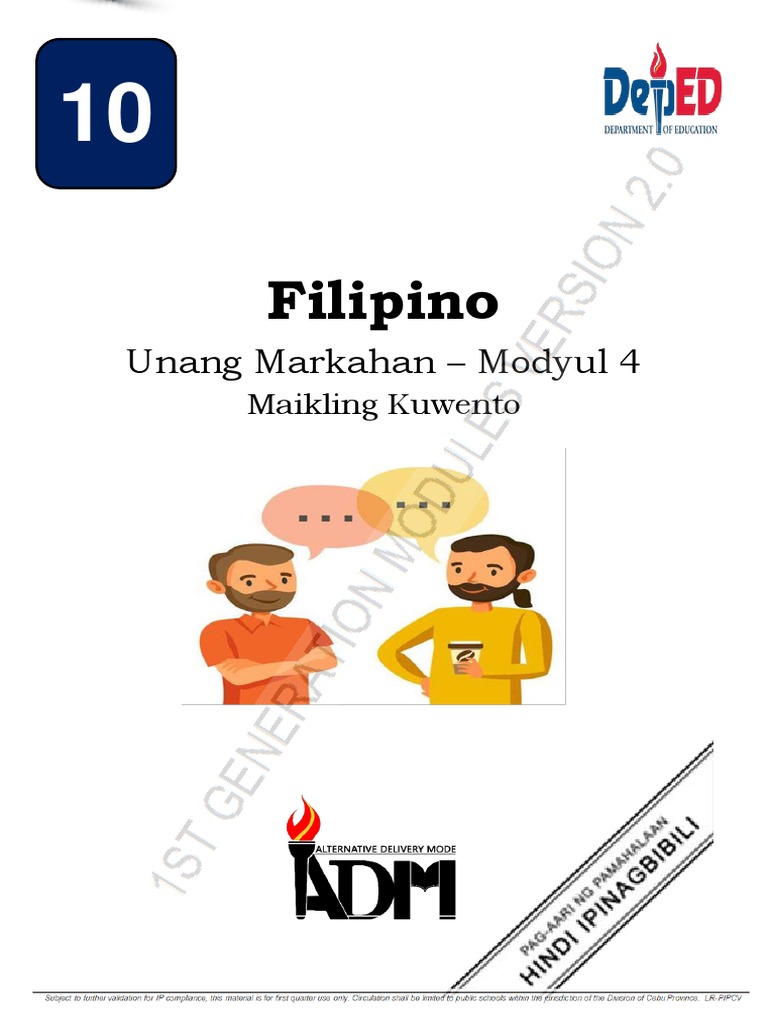 Filipino Module 4 | PDF