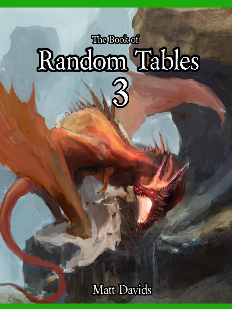 Dice Geeks - The Book of Random Tables 3 | PDF | Necklace