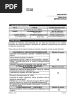 MoCA Test Spanish | PDF | Cognición | Ciencia cognitiva