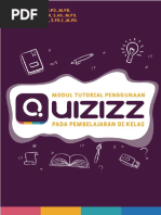 Modul Lengkap Penggunaan Aplikasi Quizizz | PDF | Karier & Perkembangan