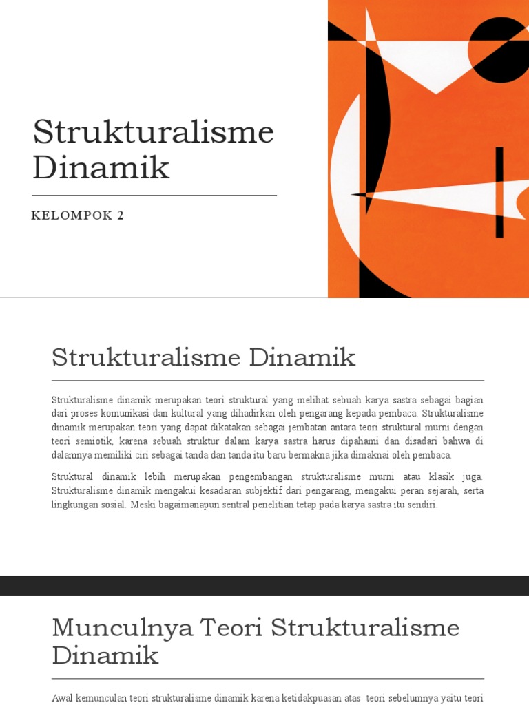 Strukturalisme Dinamik | PDF | Ilmu Sosial