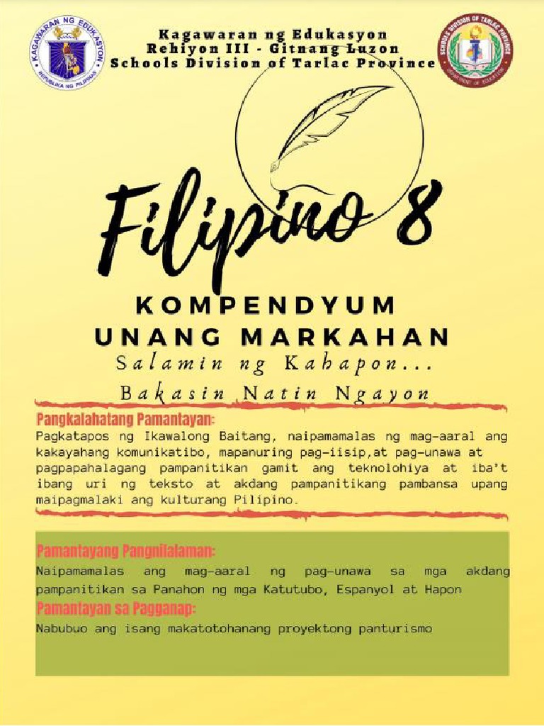 Filipino Module 5 | PDF