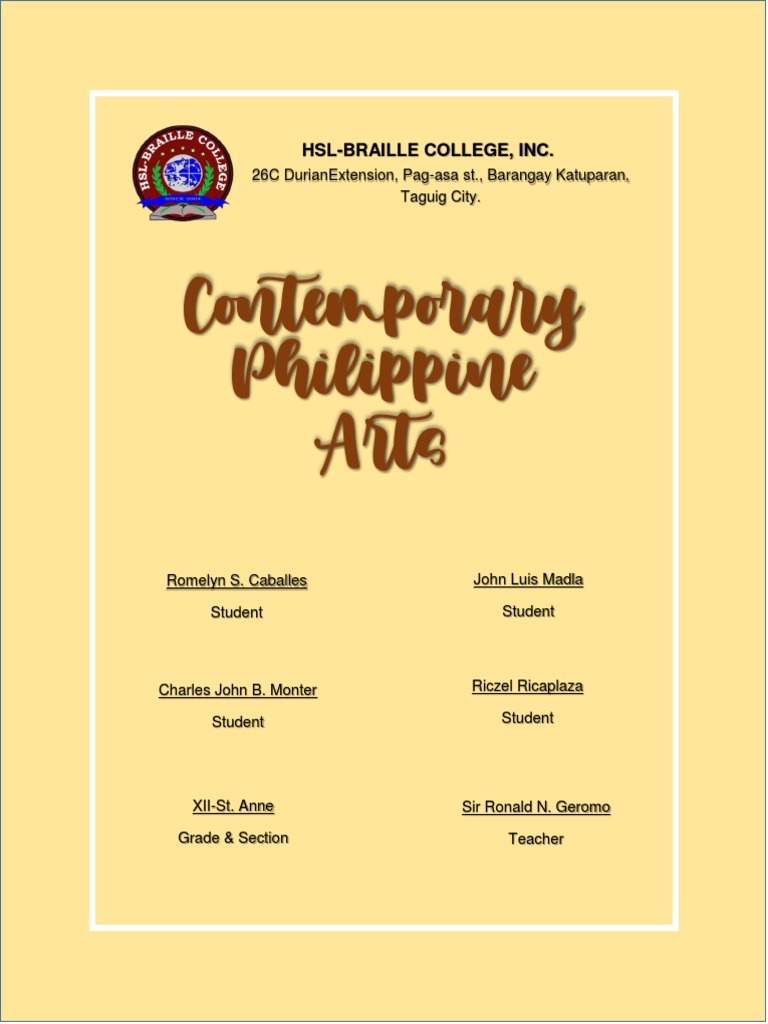 HSL Braille College Overview | PDF